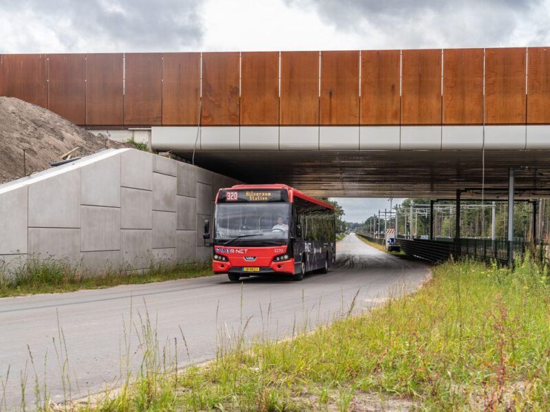 Oplevering HOV-busbaan in Hilversum – CIVIELE TECHNIEK