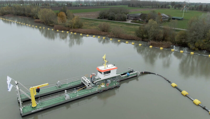 Eerste elektrische cutter/profielzuiger in gebruik genomen – CIVIELE ...
