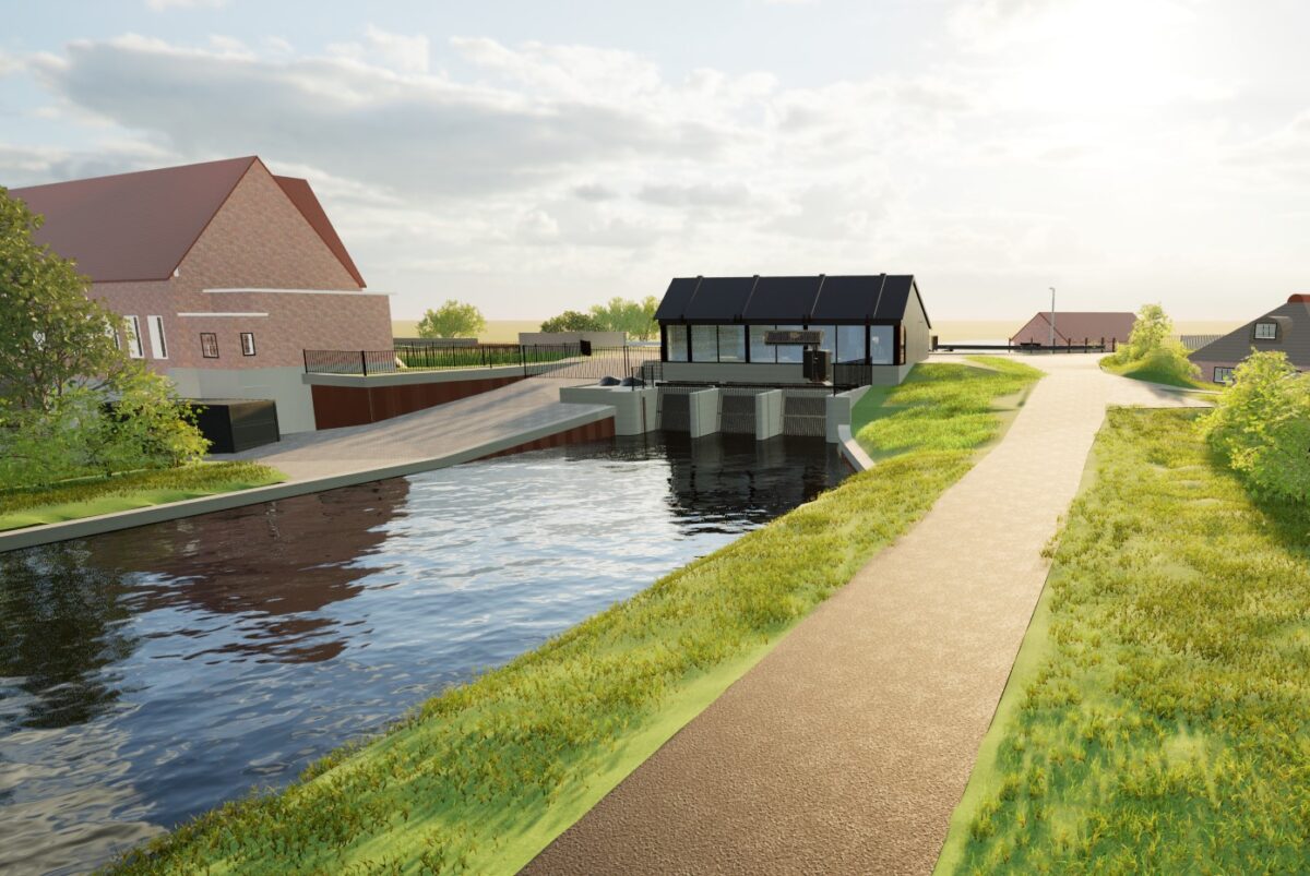 Groen licht gemaal Galgenrak – CIVIELE TECHNIEK