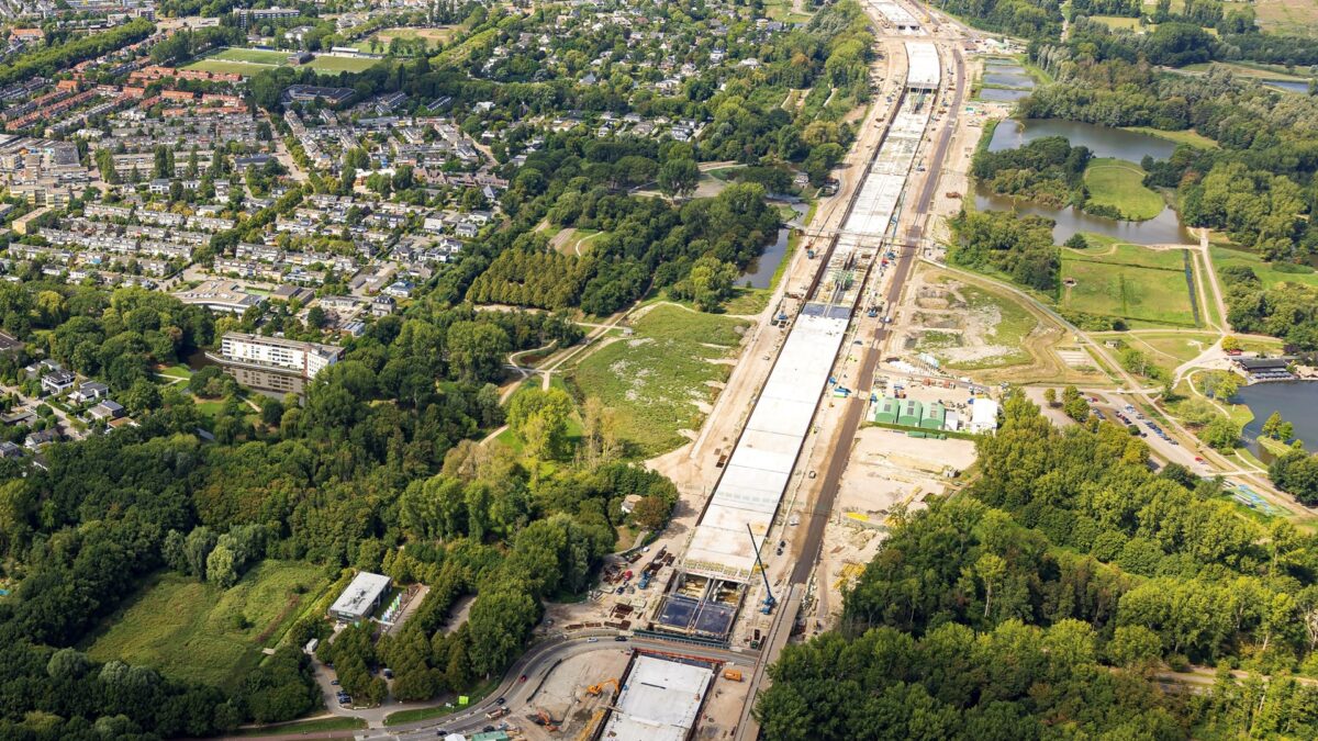 Laatste onderwaterbetonstort Rottemerentunnel A16 Rotterdam – CIVIELE ...