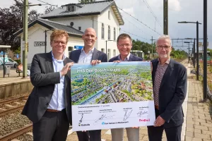 Ondertekening het verdiepte spoor in Vught – CIVIELE TECHNIEK