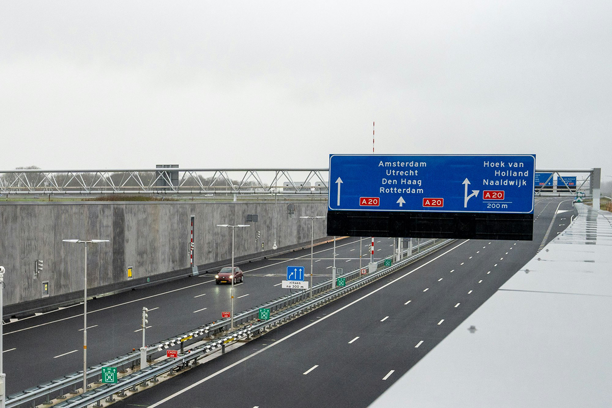 A24 (Blankenburgverbinding) geopend voor verkeer – CIVIELE TECHNIEK